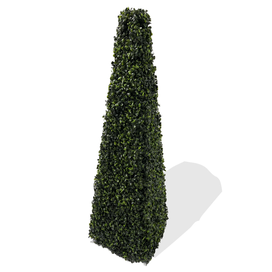 3ft Pyramid Obelisk Boxwood Topiary Tree – Best Artificial
